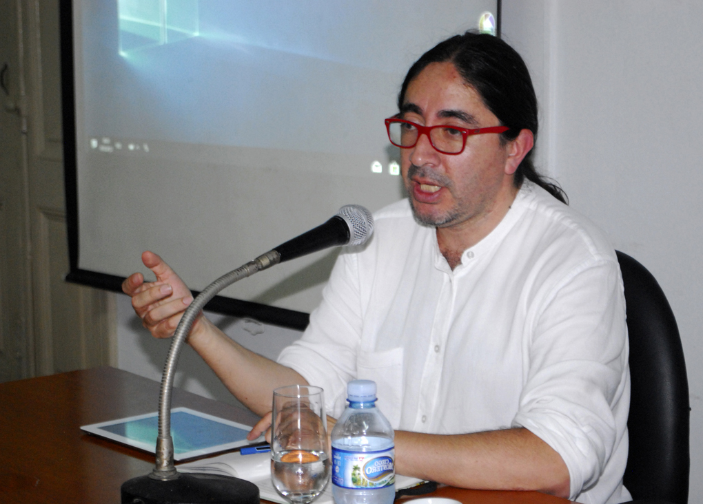 René Ramírez intercambió con estudiantes y periodistas cubanos ...