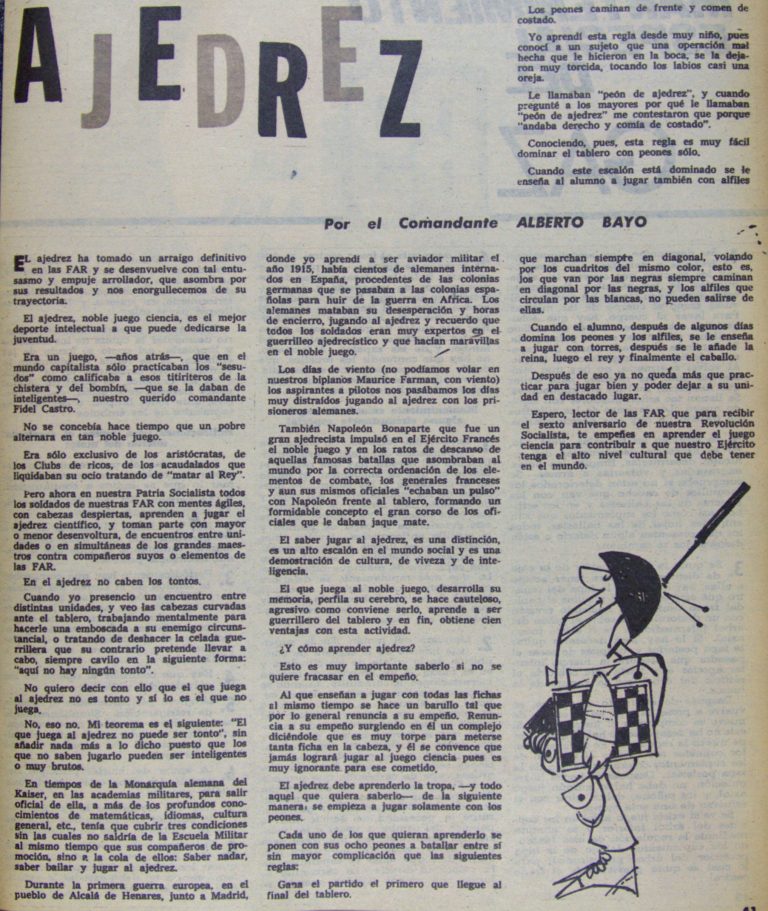 AJEHÉROES: Alberto Bayo (VI) - Cubaperiodistas